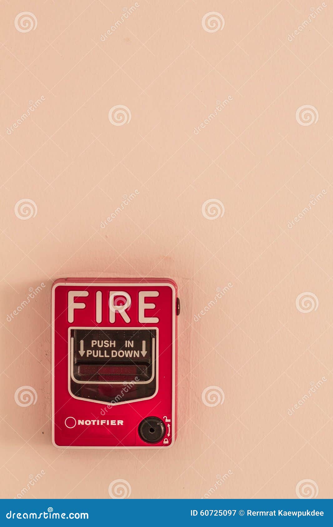 Alarm for Alerting the Fire. Stock Image - Image of industry, bell ...