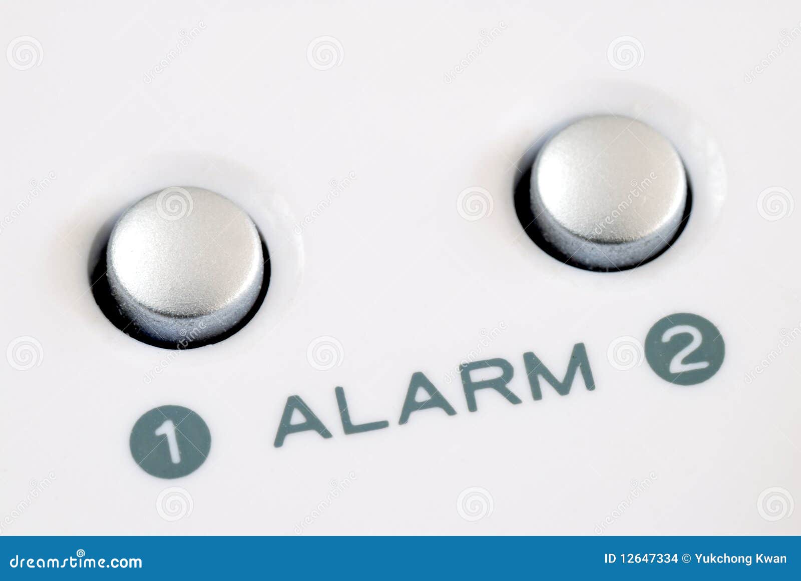 Alarm buttons stock photo. Image of press, sleeping, emergency - 12647334