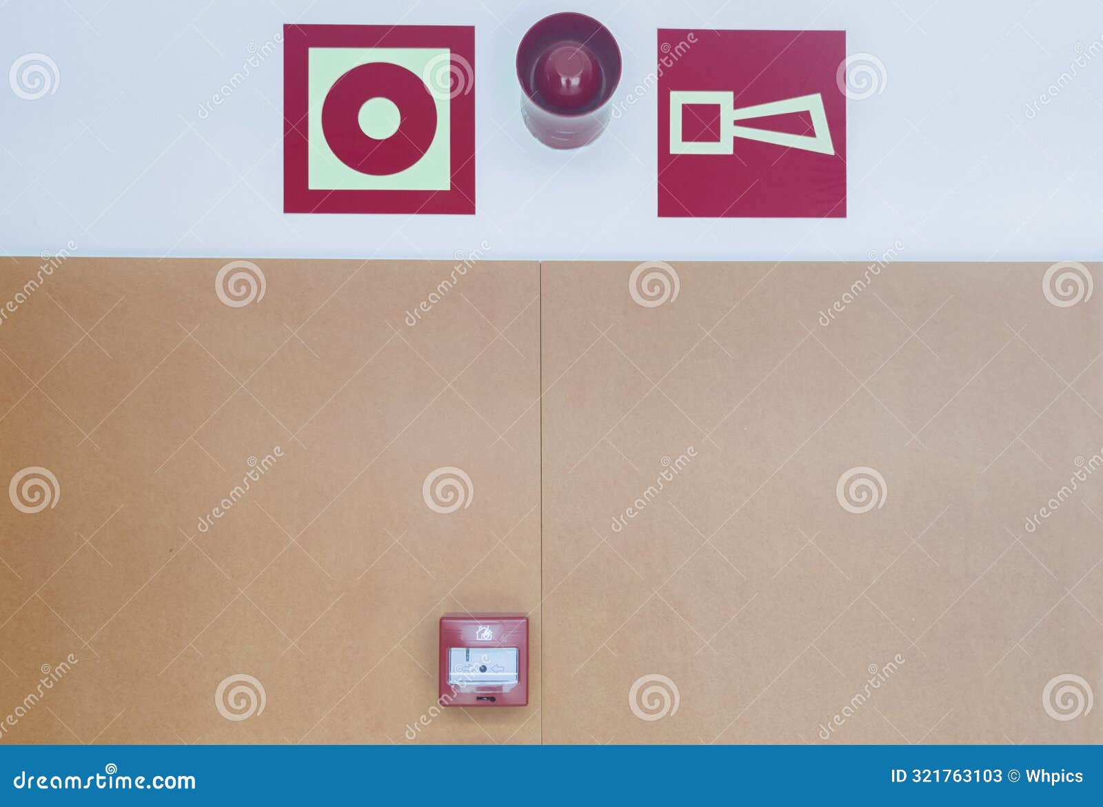 Alarm Buttons and Sound Signaling Stock Image - Image of fire, hallways ...