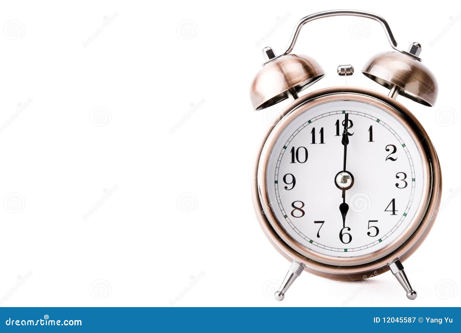 Alarm Clock stock image. Image of hour, dial, classic - 12045587