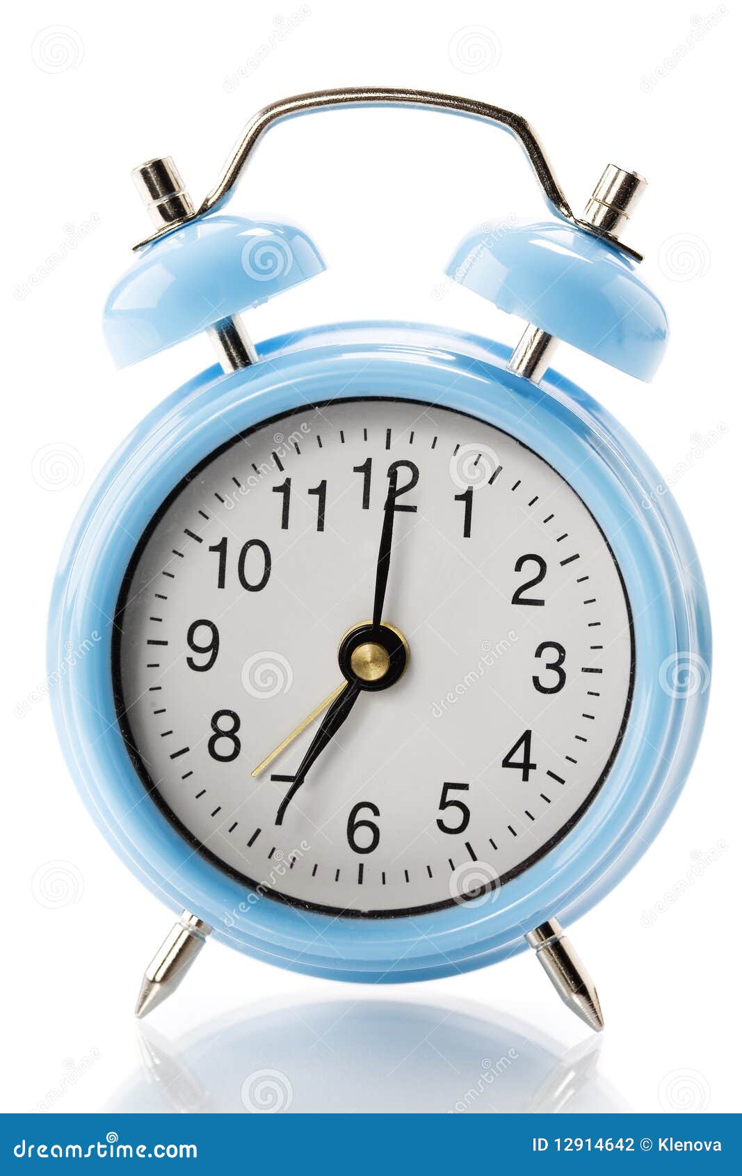 Alarm clock stock photo. Image of clock, isolated, time - 12914642
