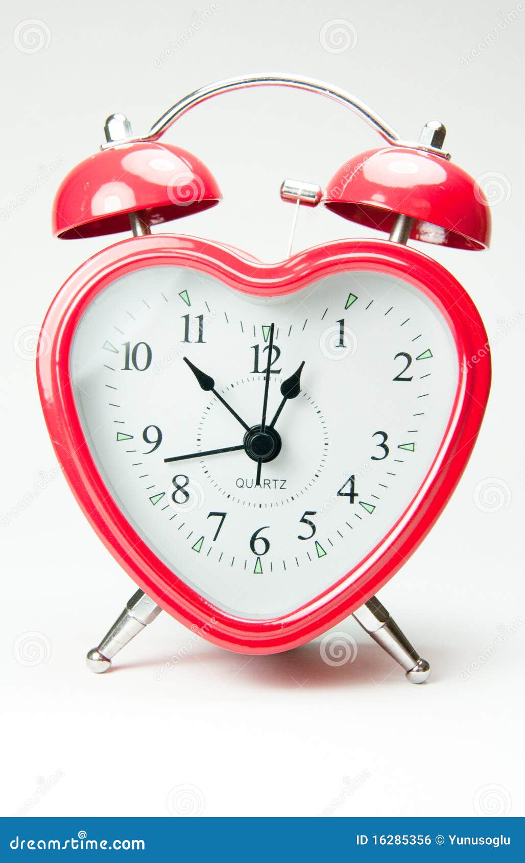 Alarm clock stock photo. Image of rendered, time, ring - 16285356