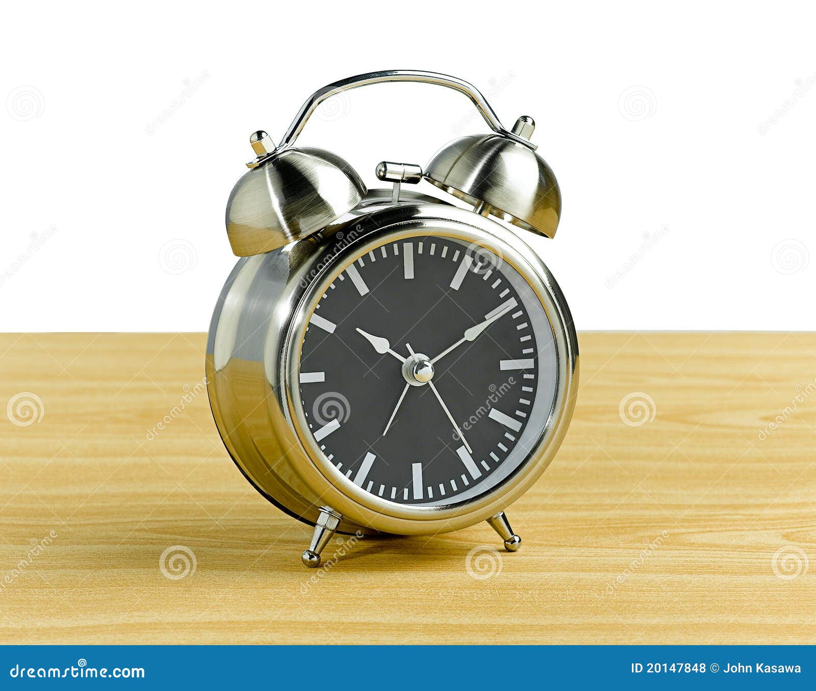 Alarm clock stock photo. Image of timepiece, wake, countdown - 20147848