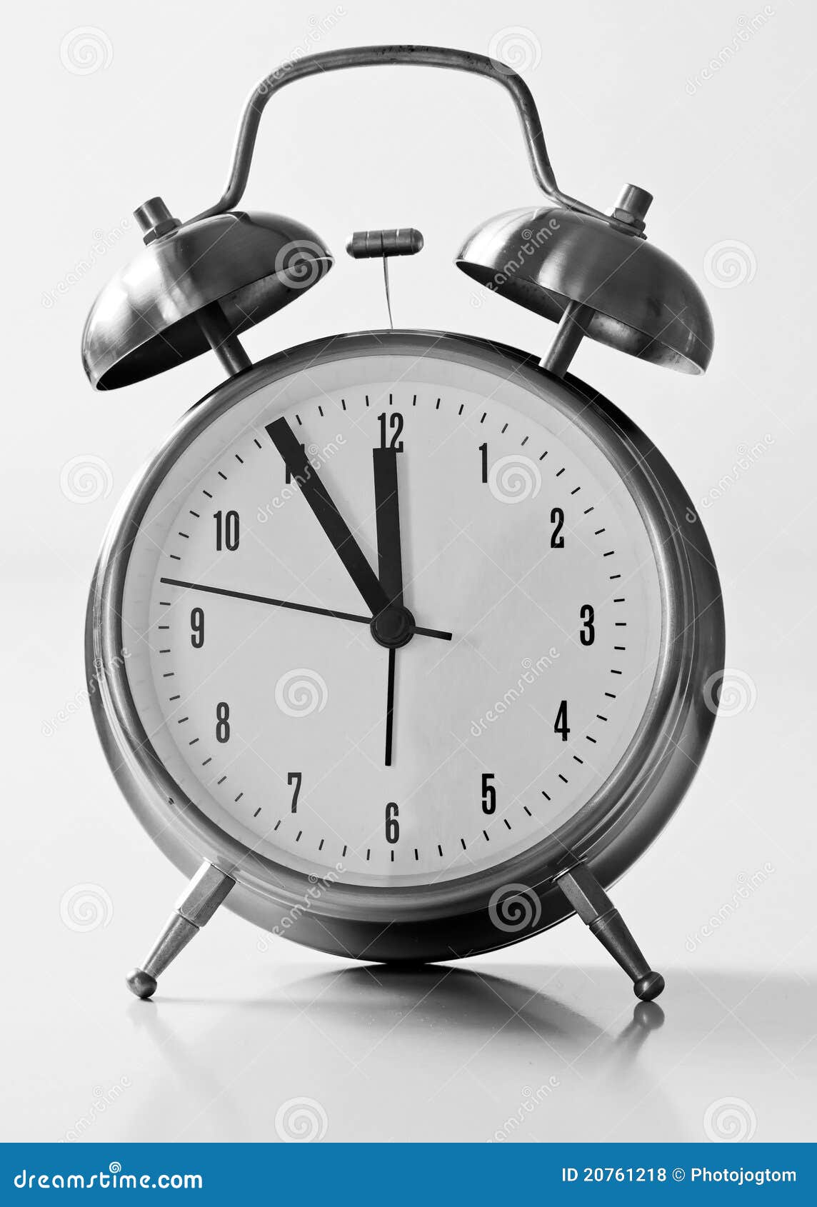 Alarm clock 5 to 12 stock photo. Image of celebration - 20761218