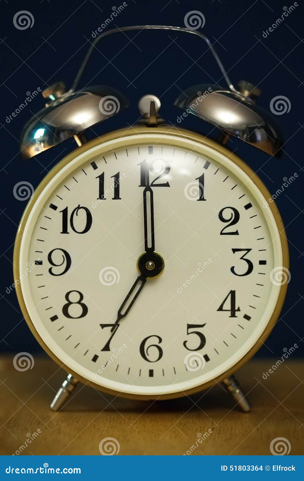 Alarm clock closeup stock photo. Image of round, morning - 51803364