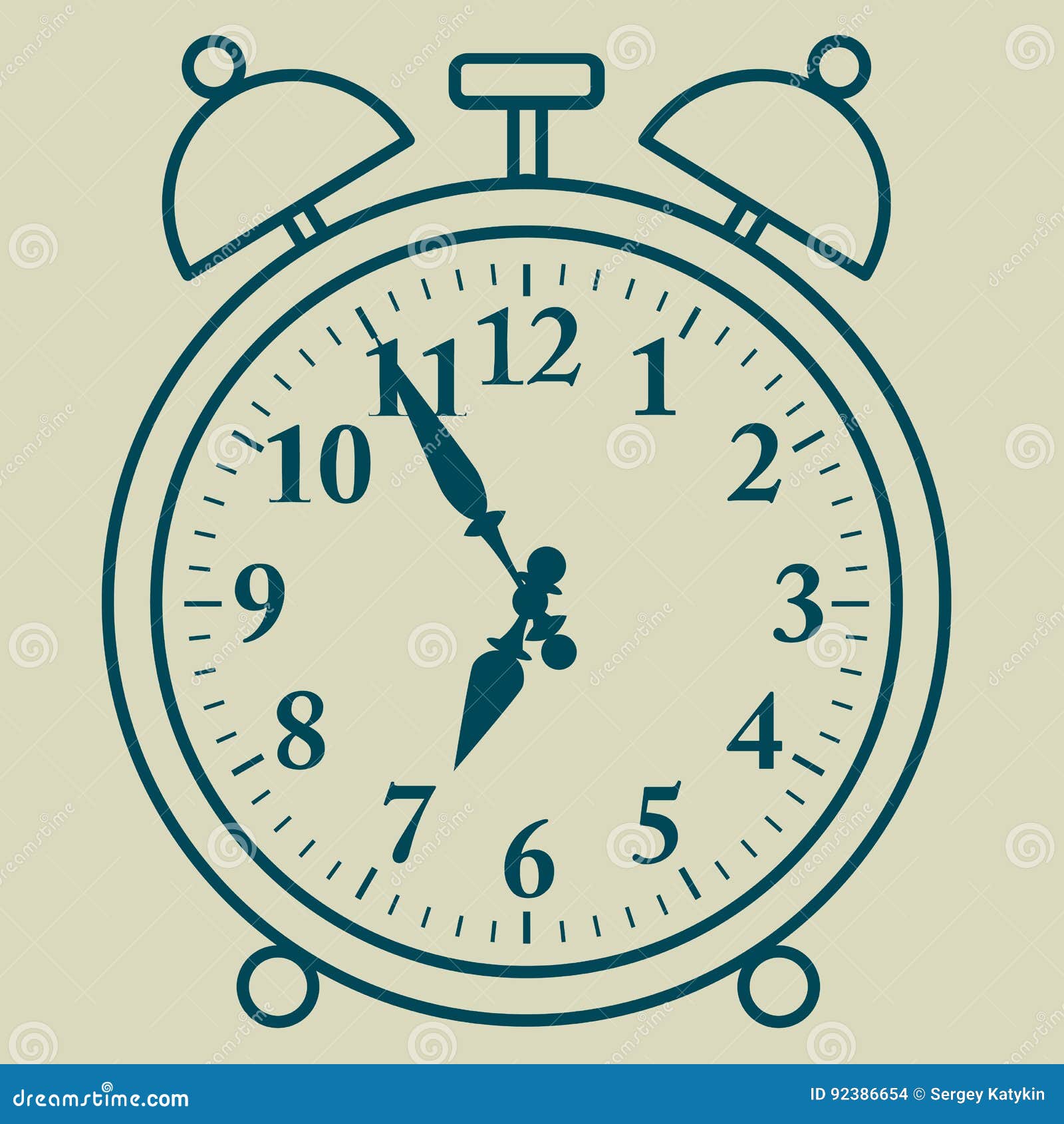 Alarm Clock. an Emergency Wake-up Device at a Precisely Designated Time ...