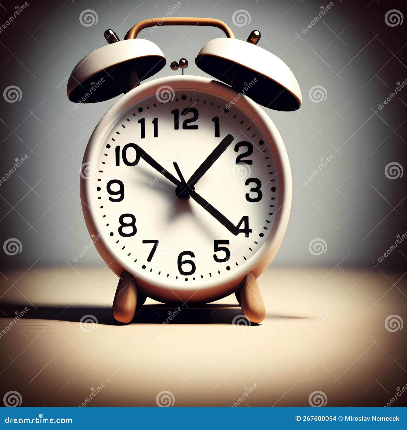 Alarm Clock, Generative AI Illustration Stock Illustration ...
