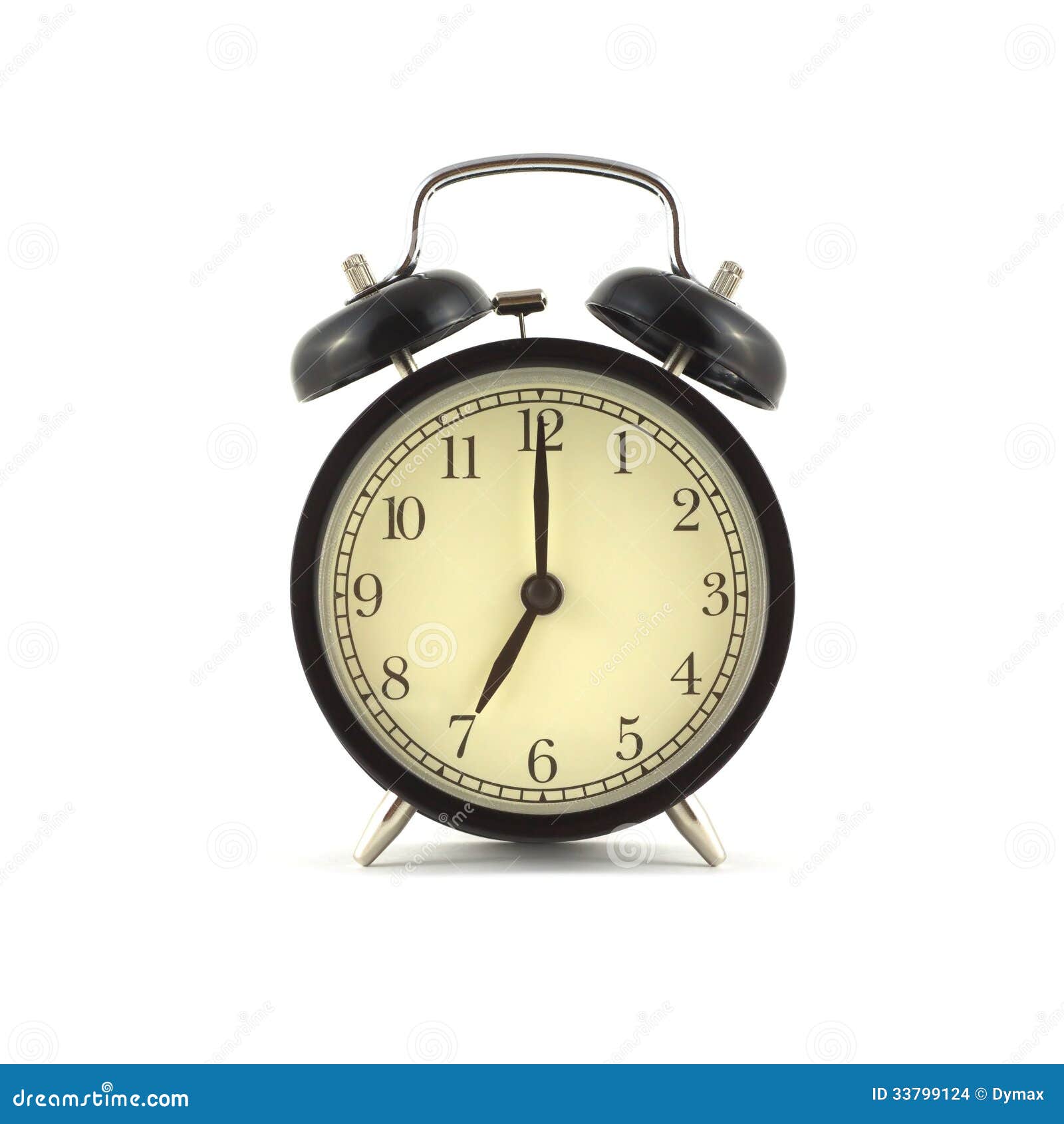 Alarm Clock Isolated On White Background Stock Images - Image: 33799124 Alarm Clock Isolated On White Background Stock Images - Image: 33799124