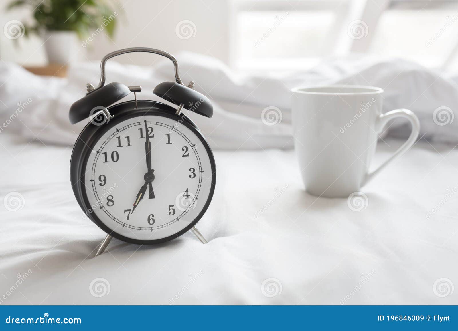 Alarm Clock Morning Wake-up Time Stock Image - Image of insomnia ...