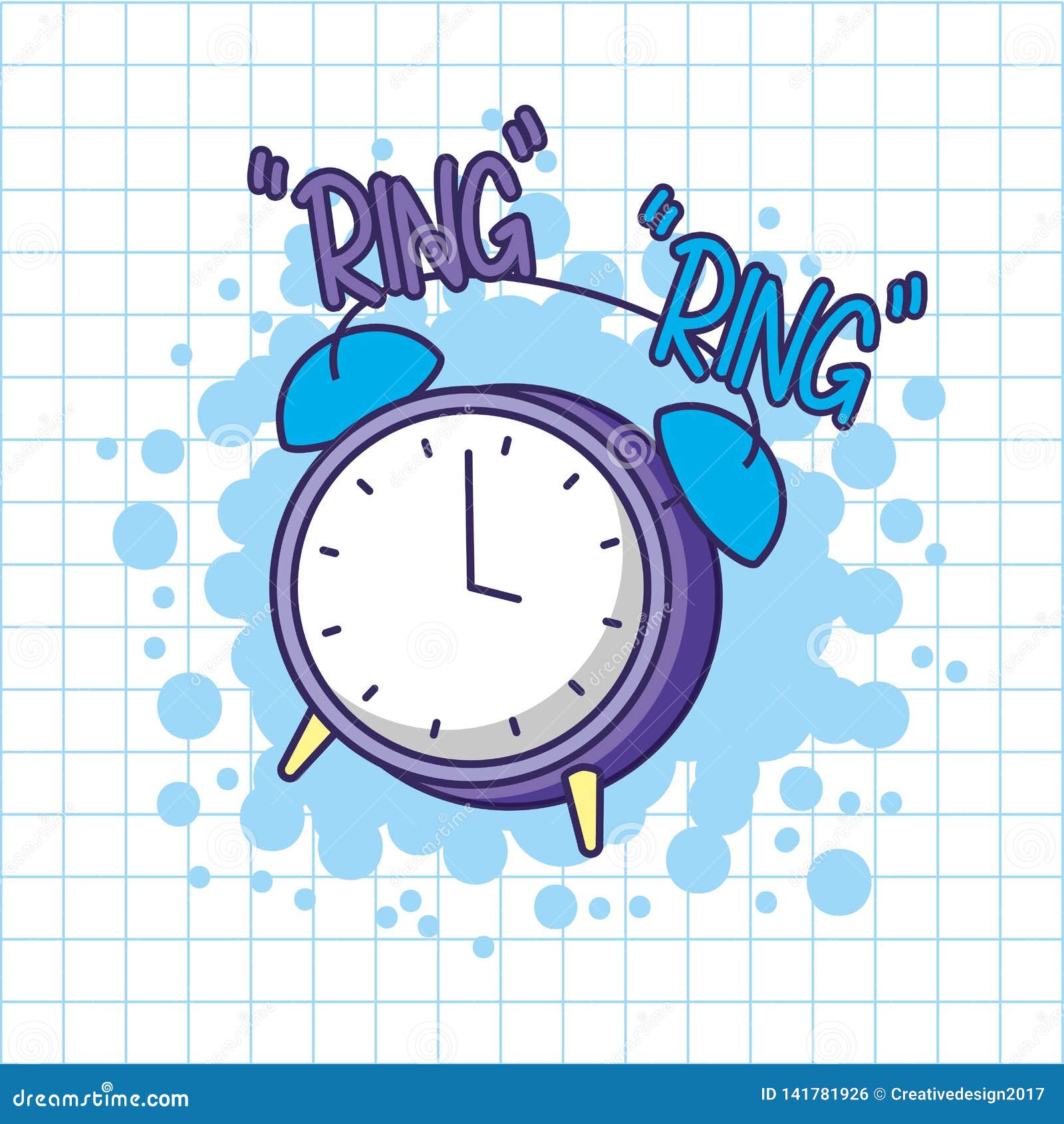 Alarm Clock Ringing Cartoon Stock Vector - Illustration of classroom ... Alarm Clock Ringing Cartoon Stock Vector - Illustration of classroom ...