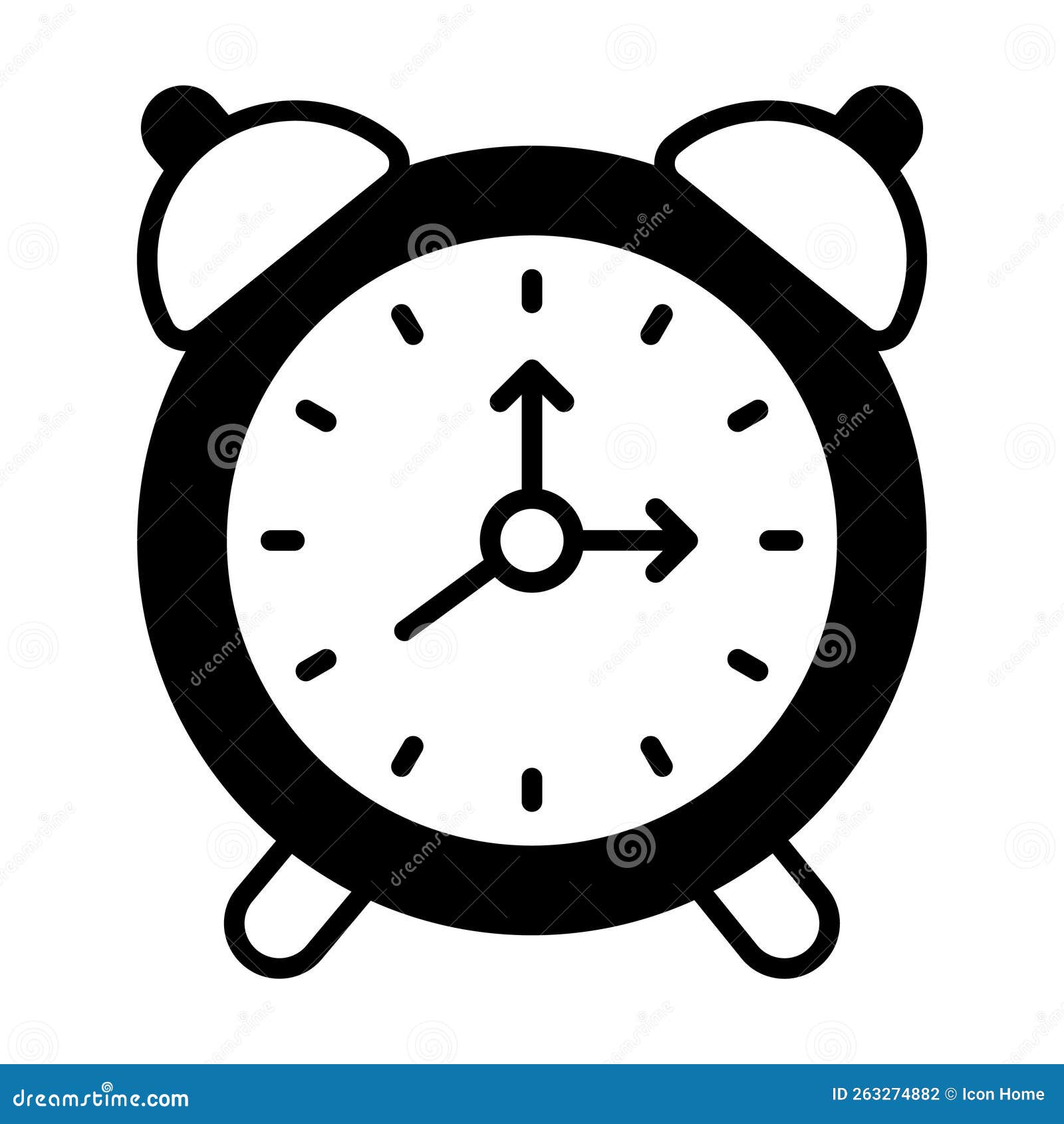 Alarm Clock, Schedule, Modern Concepts Flat Design, Premium Quality ...