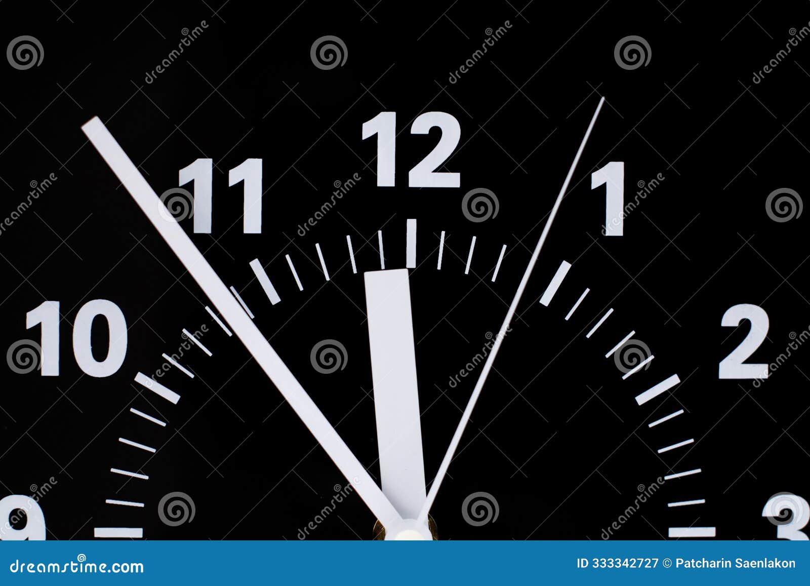 Clock Still Photo in Studio. Concept of Time and Working with Valuable ...