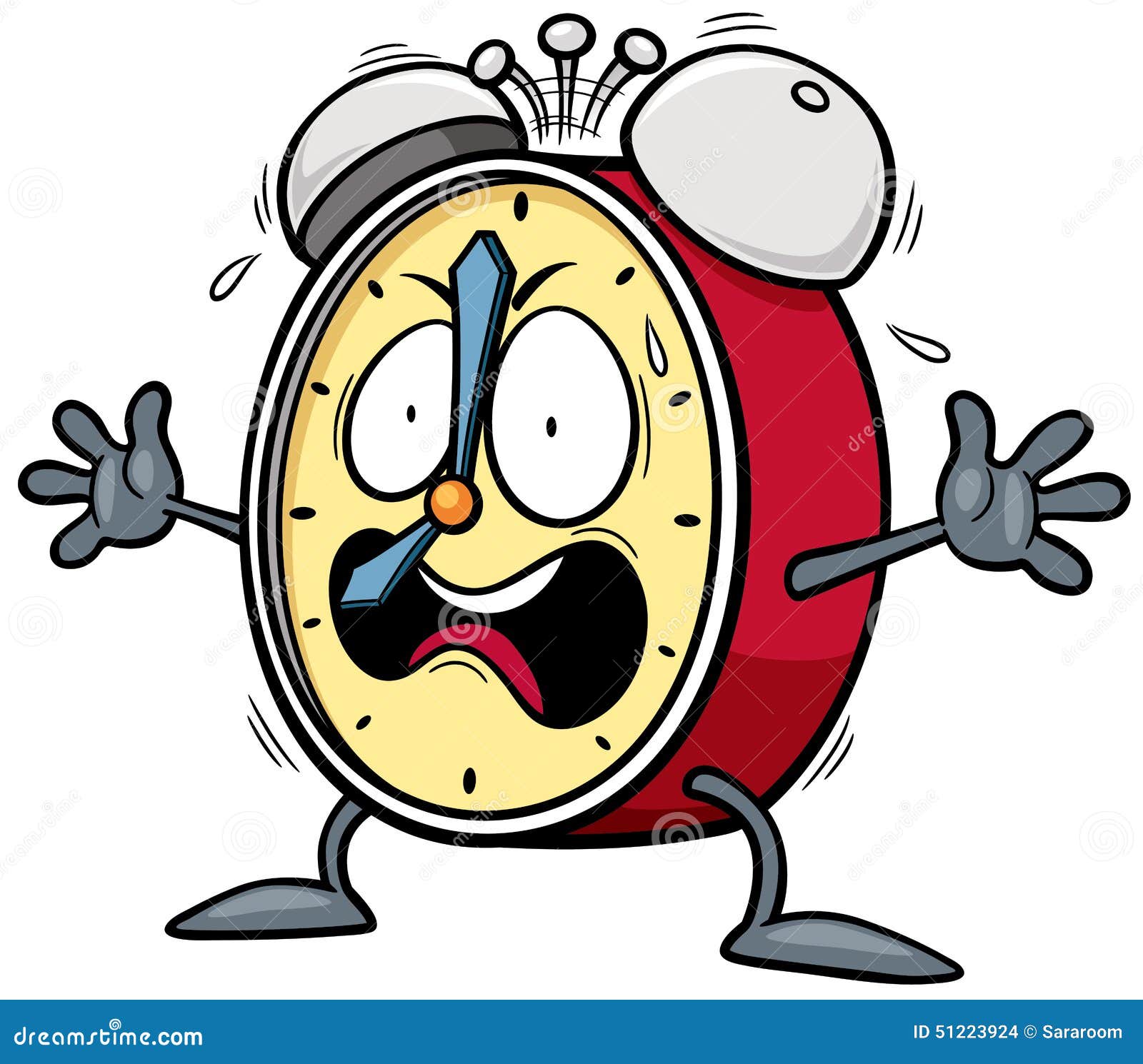 Alarm clock stock vector. Illustration of mechanical - 51223924 Alarm clock stock vector. Illustration of mechanical - 51223924