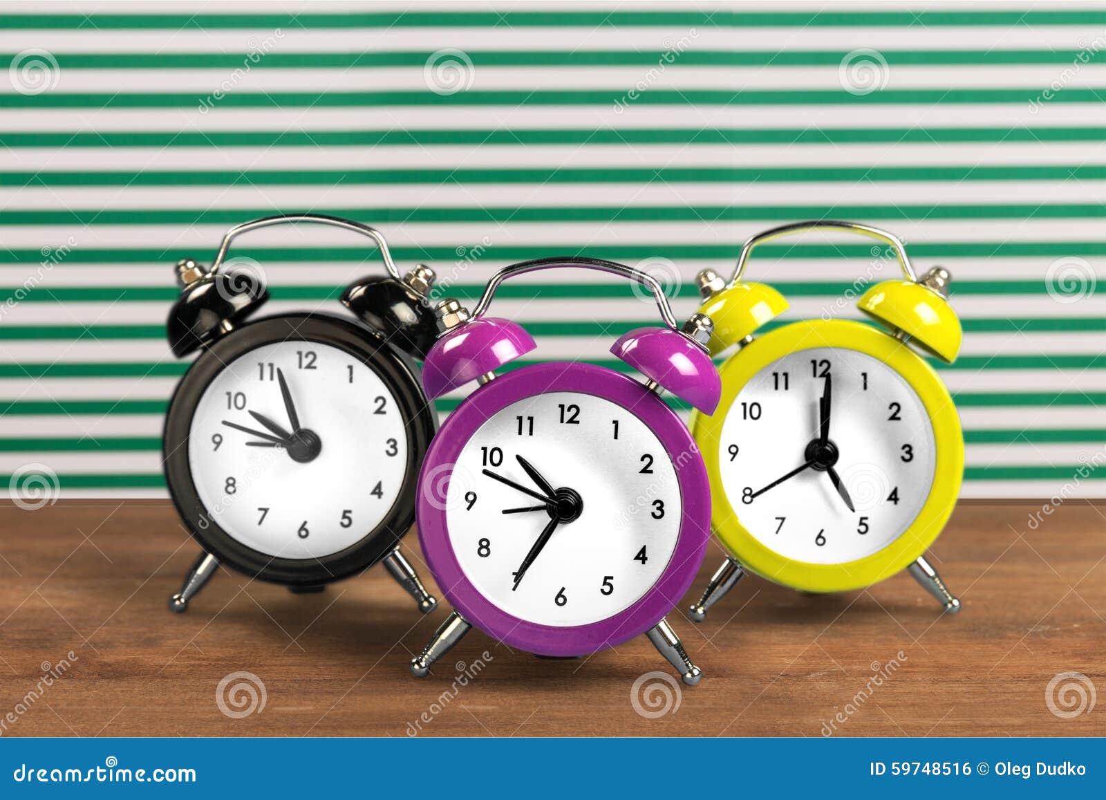Alarm Clocks stock photo. Image of isolated, objects - 59748516