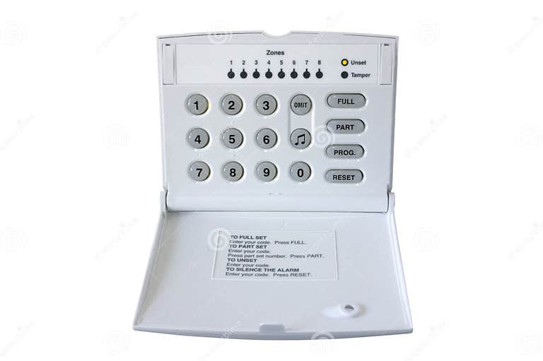 Alarm Control Box stock image. Image of wireless, house - 2099677