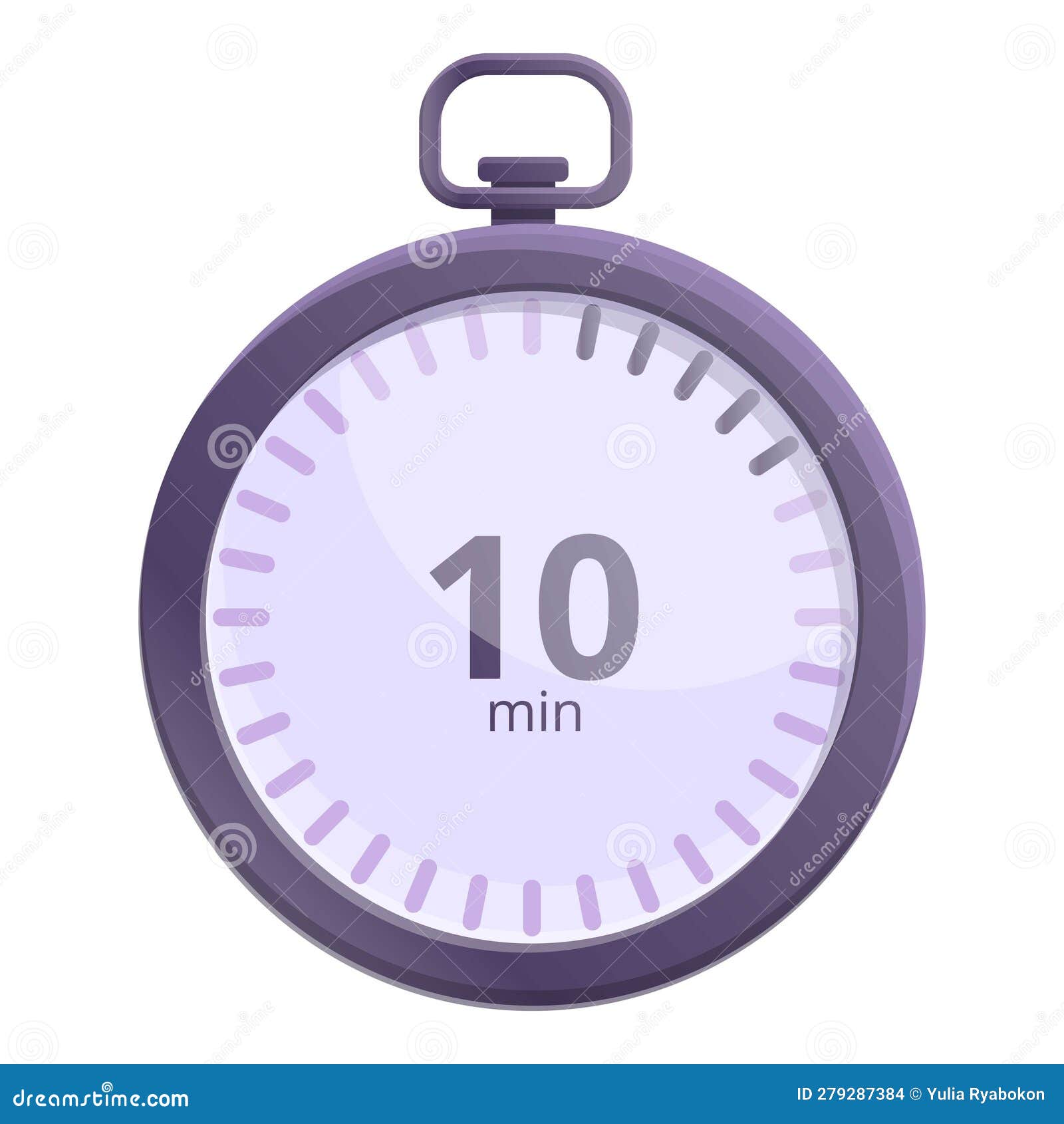 Alarm Stopwatch Icon Cartoon Vector. Timer Clock Stock Vector ...