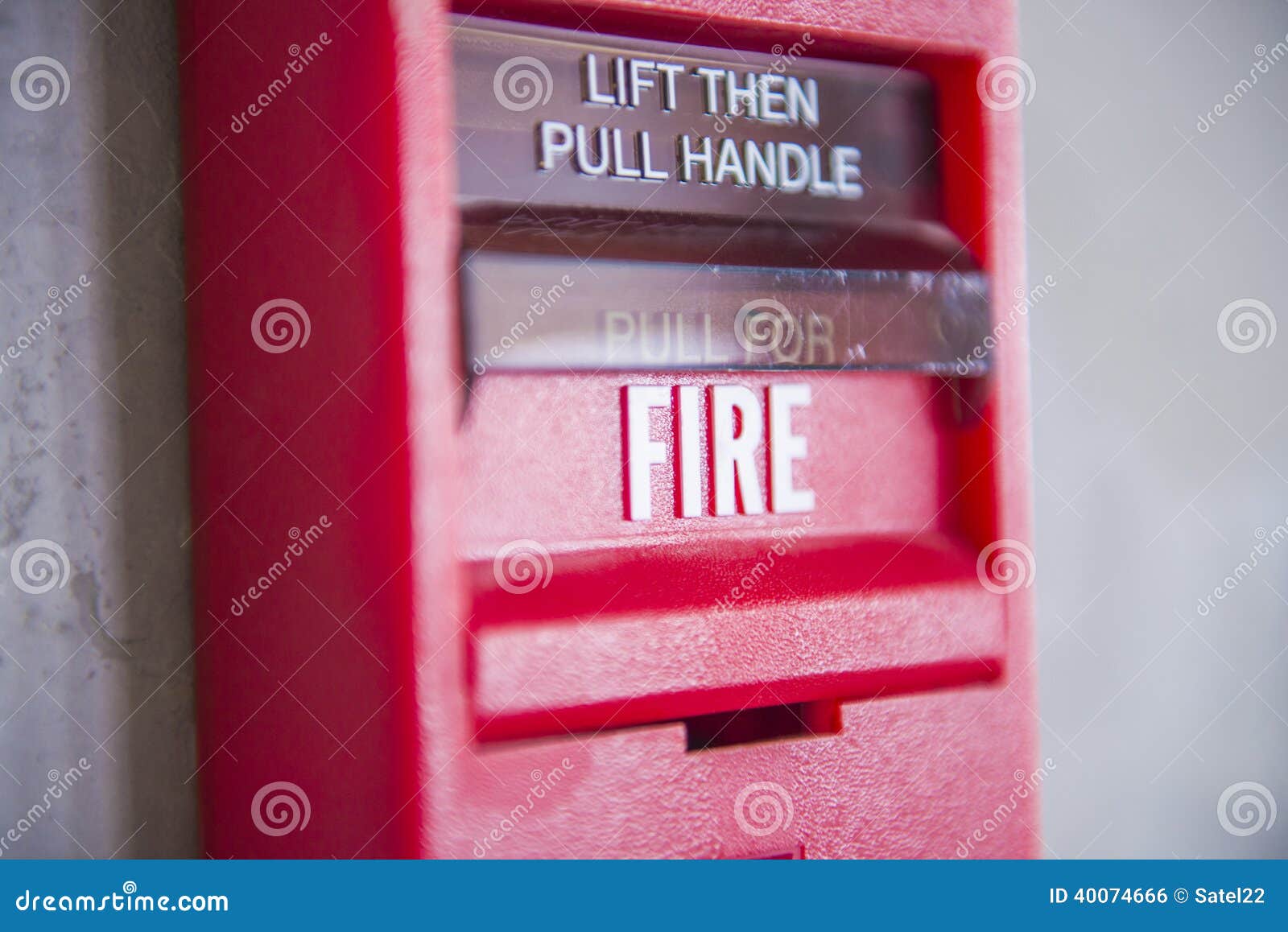 Alarm switch stock photo. Image of prevent, pull, prevention - 40074666