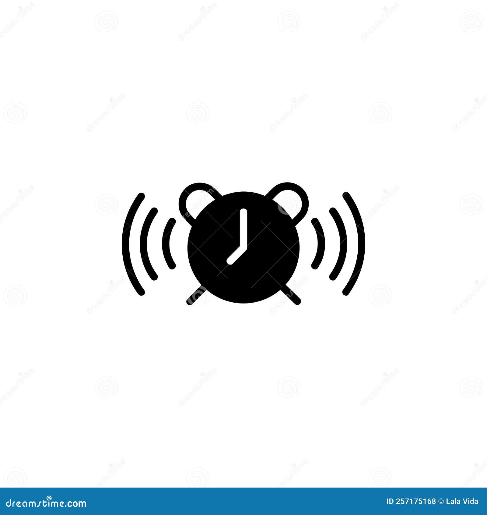 Alarm, Timer Icon Vector Illustration Logo Template. Suitable for Many ...