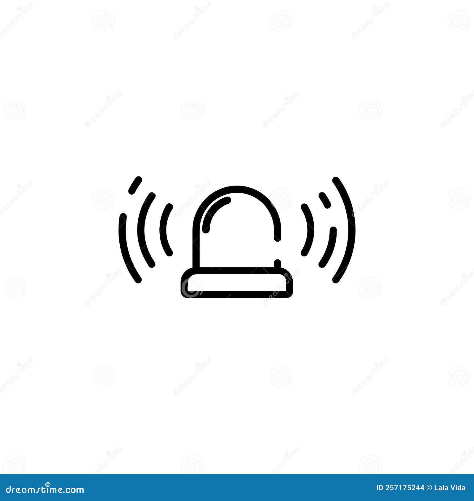 Alarm, Timer Icon Vector Illustration Logo Template. Suitable for Many ...