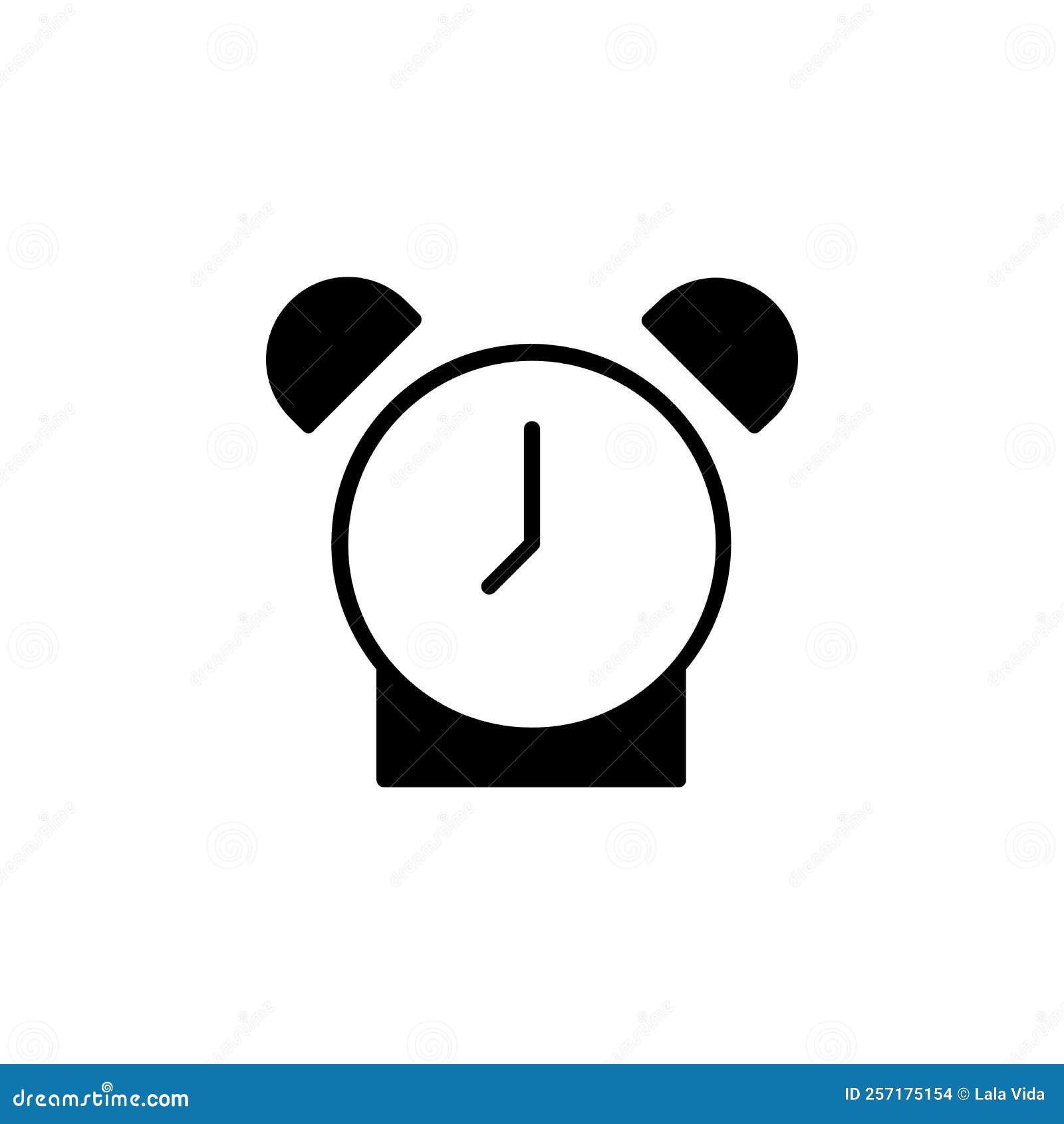 Alarm, Timer Icon Vector Illustration Logo Template. Suitable for Many ...