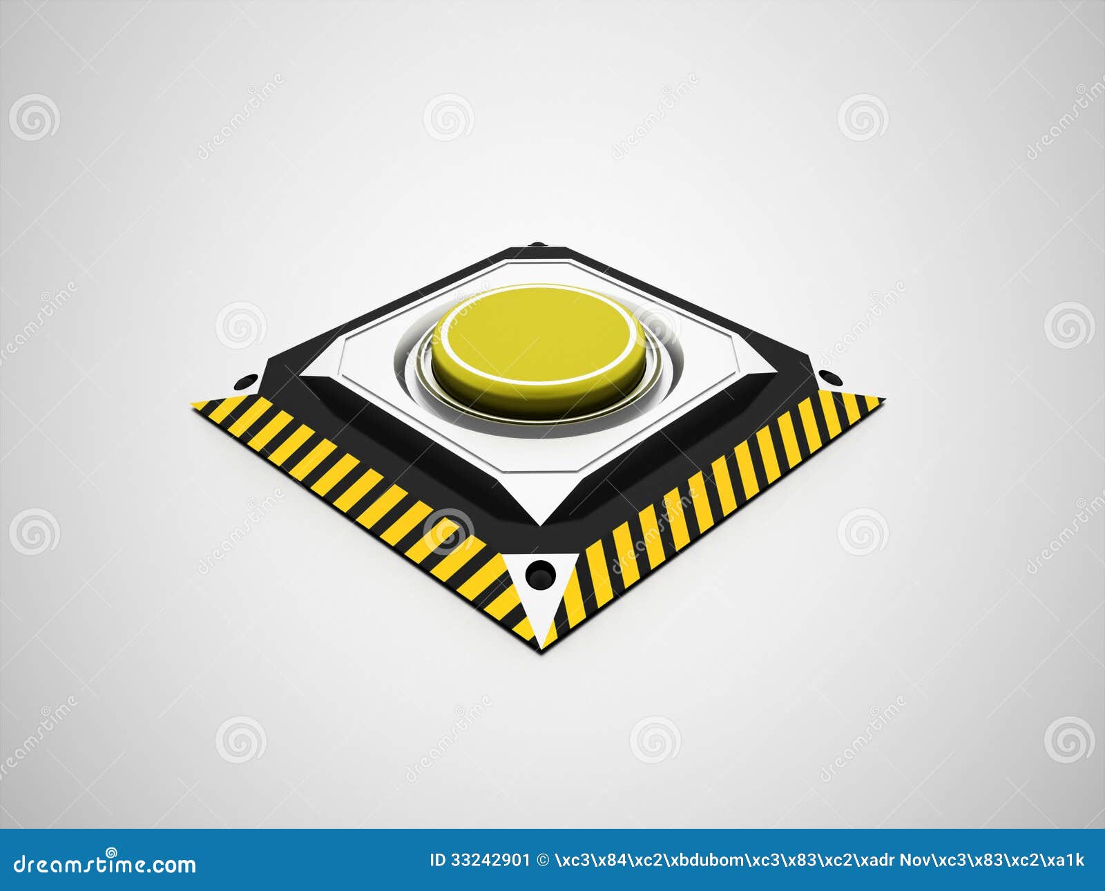 Alarm yellow stock illustration. Illustration of color - 33242901