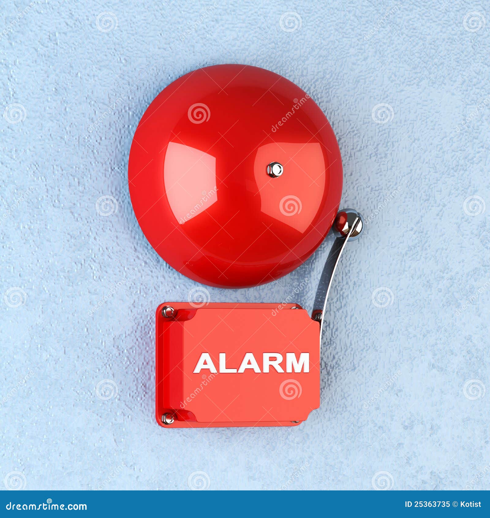 Alarma roja stock de ilustración. Ilustración de equipo - 25363735