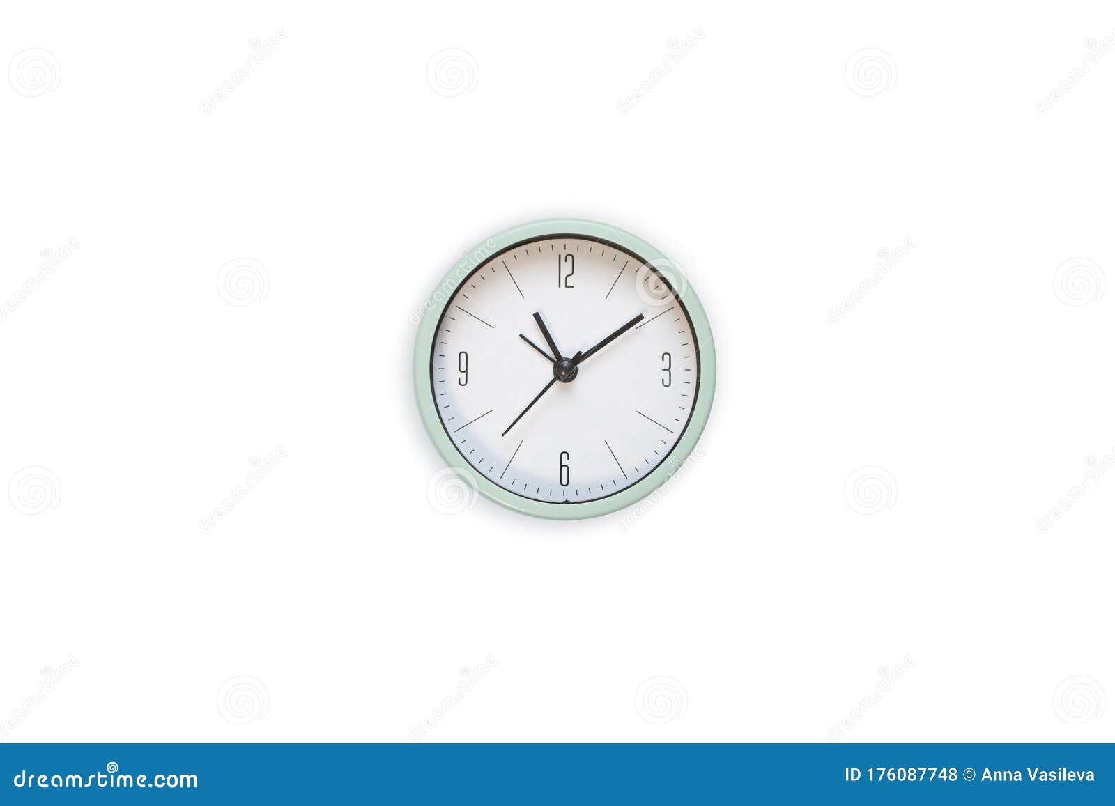 Alarma Verde Aislada En Blanco Foto de archivo - Imagen de fondo ...