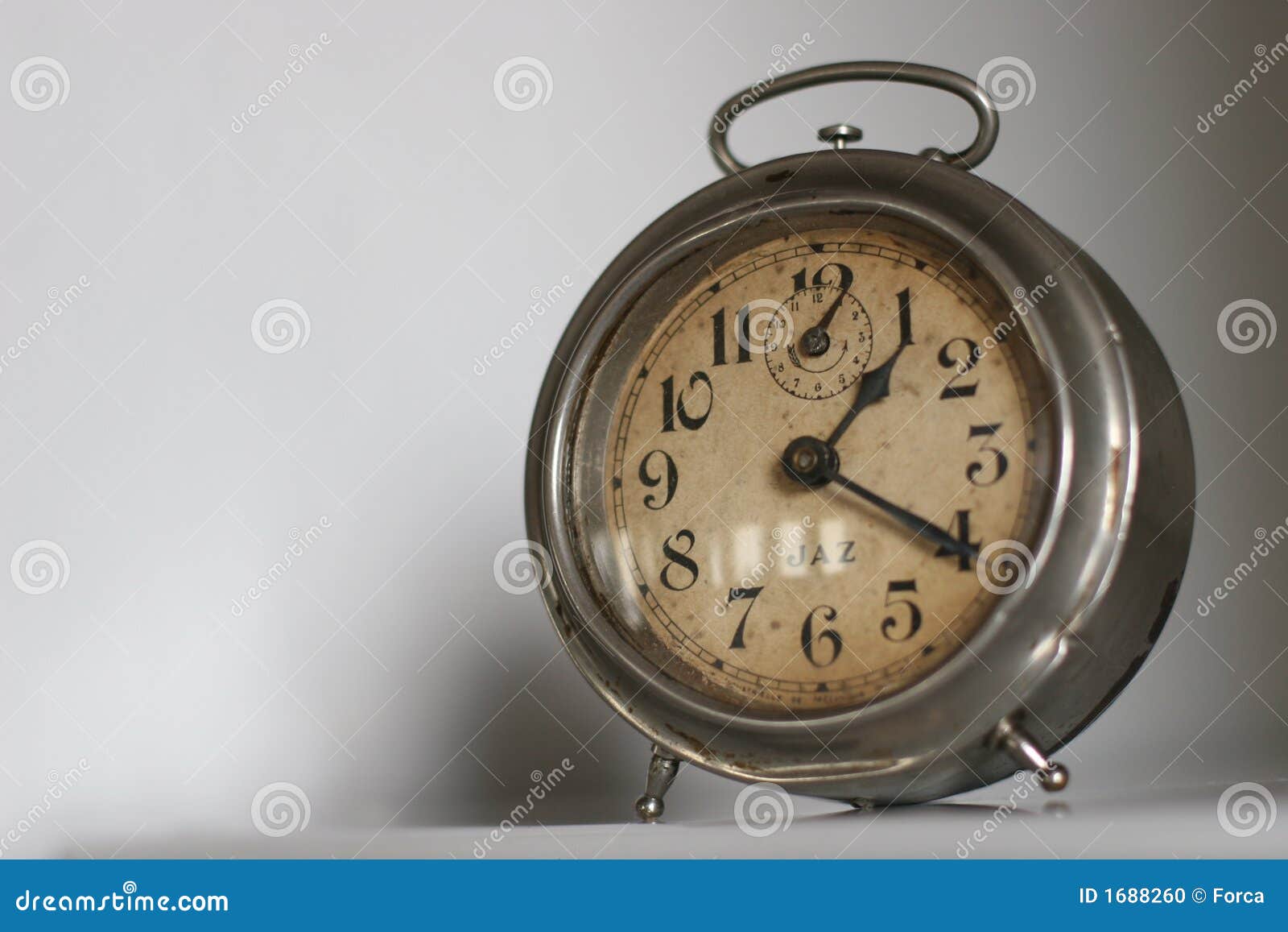 Alarmclock stock photo. Image of night, circular, bells - 1688260
