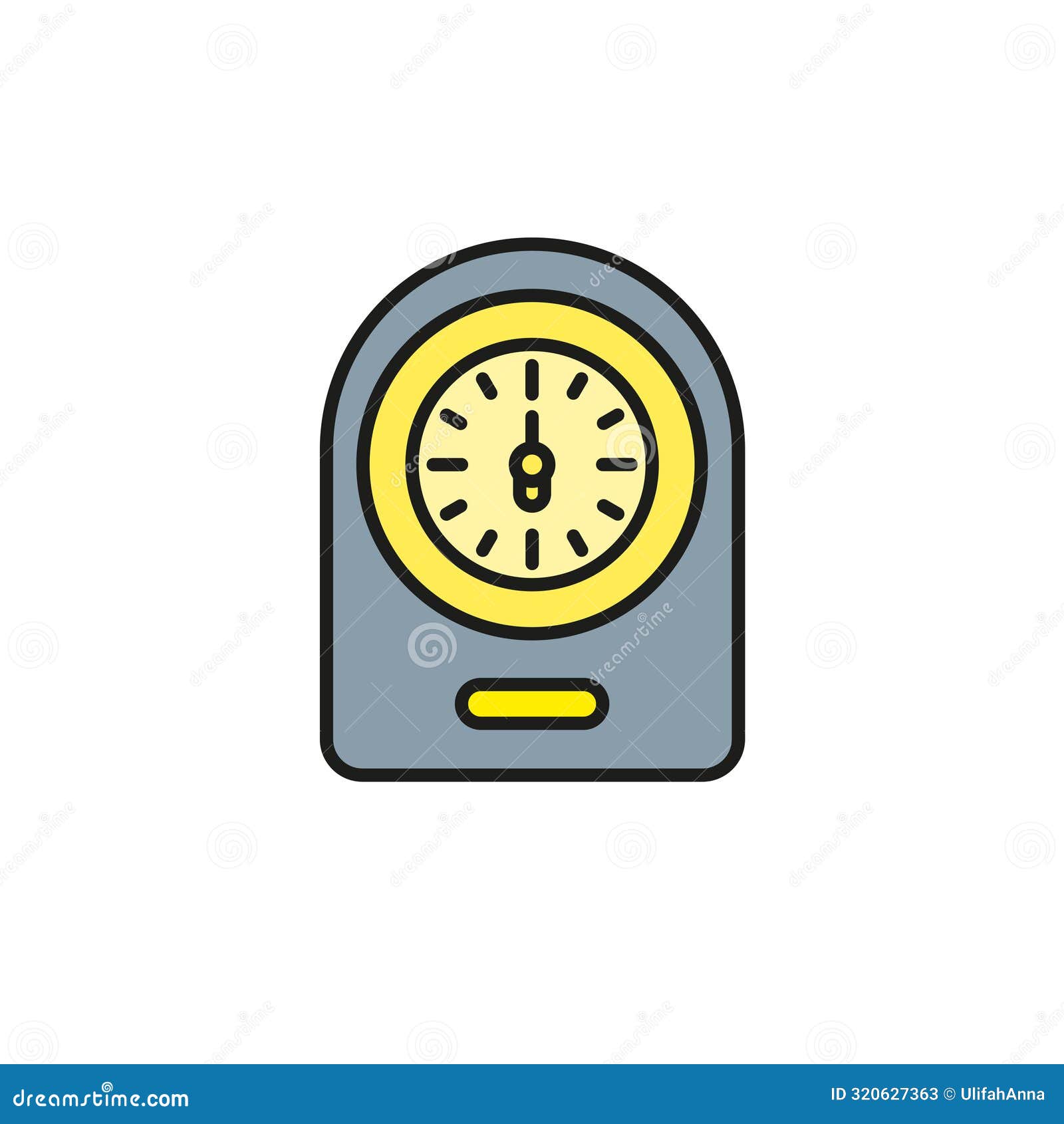 Alarm Clock Icon Vector Design Templates Simple and Modern Stock Vector ...