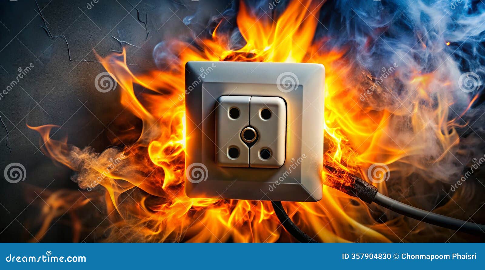 Prevent Home Electrical Fires a Shocking Visual of Overloaded Outlets ...
