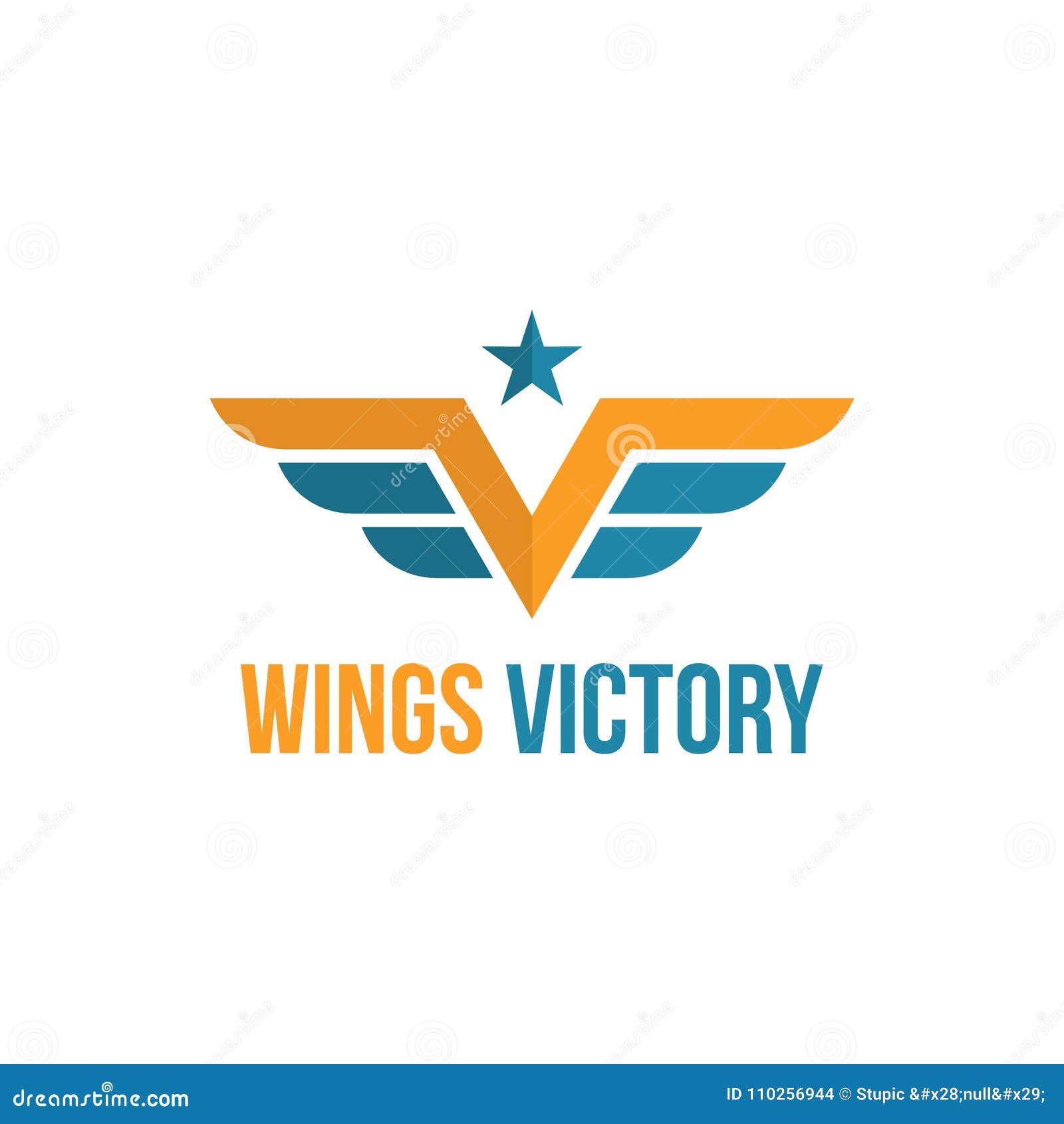 Alas Creativas Logo Vector Art Logo Stock de ilustración - Ilustración ...