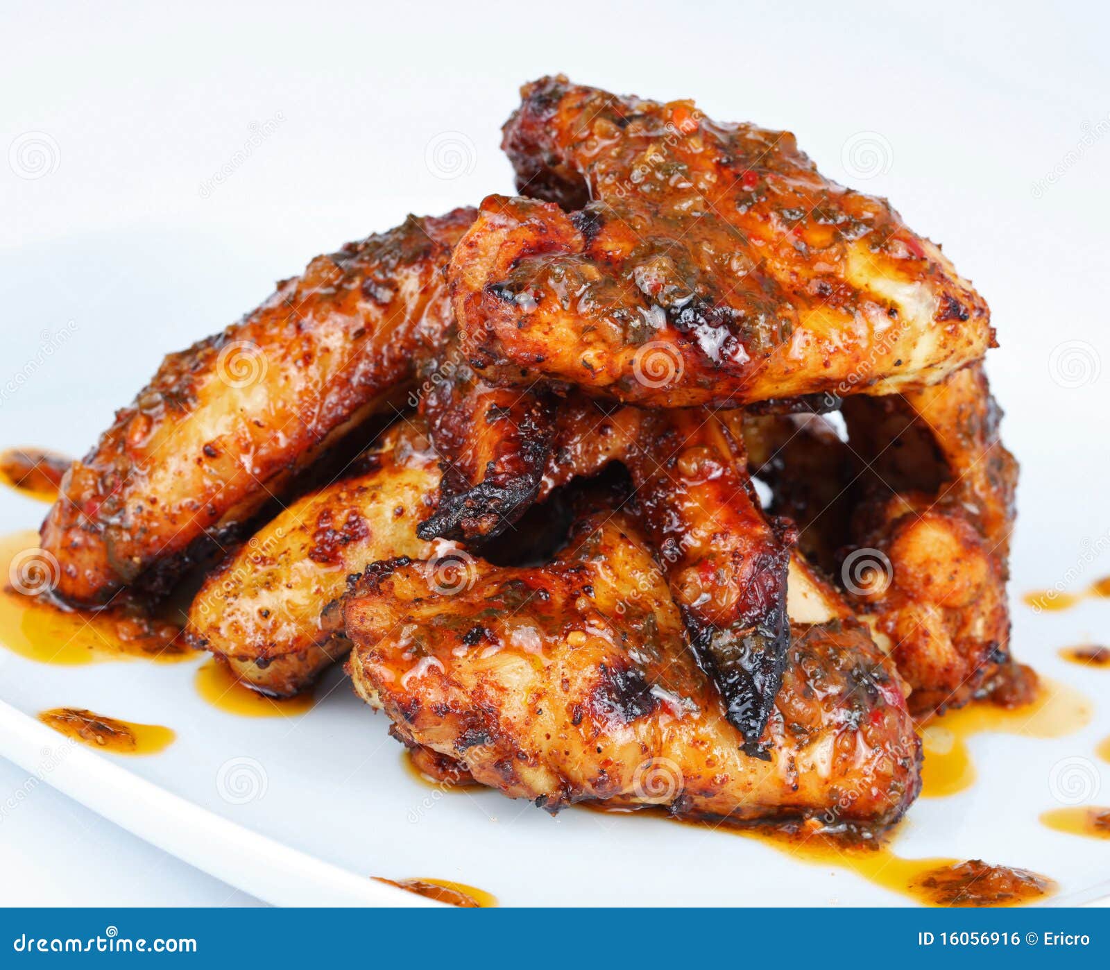 Alas de pollo foto de archivo. Imagen de pollo, carne - 16056916