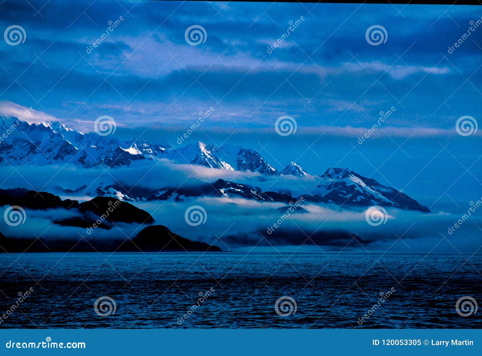 Alaska coastline stock image. Image of landscape, skies - 120053305