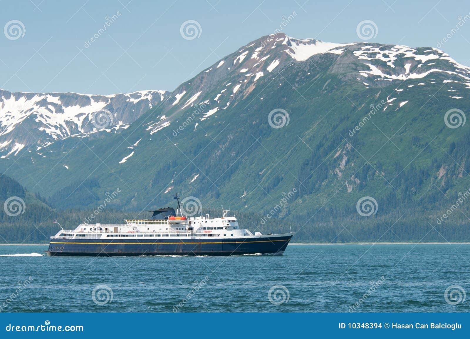 Alaska ferry stock photo. Image of marine, landscape - 10348394