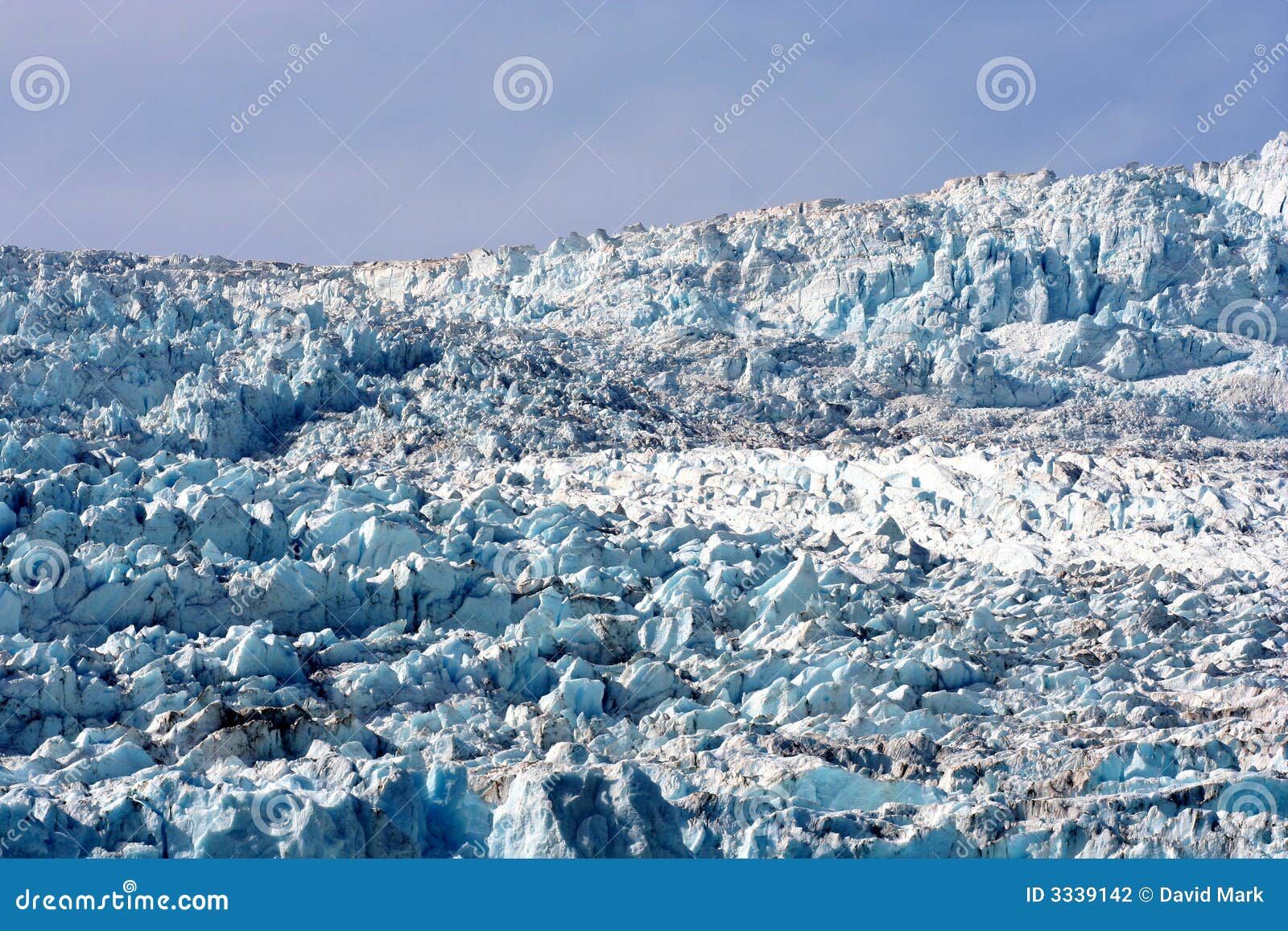 Alaska Glacier Field Picture. Image: 3339142