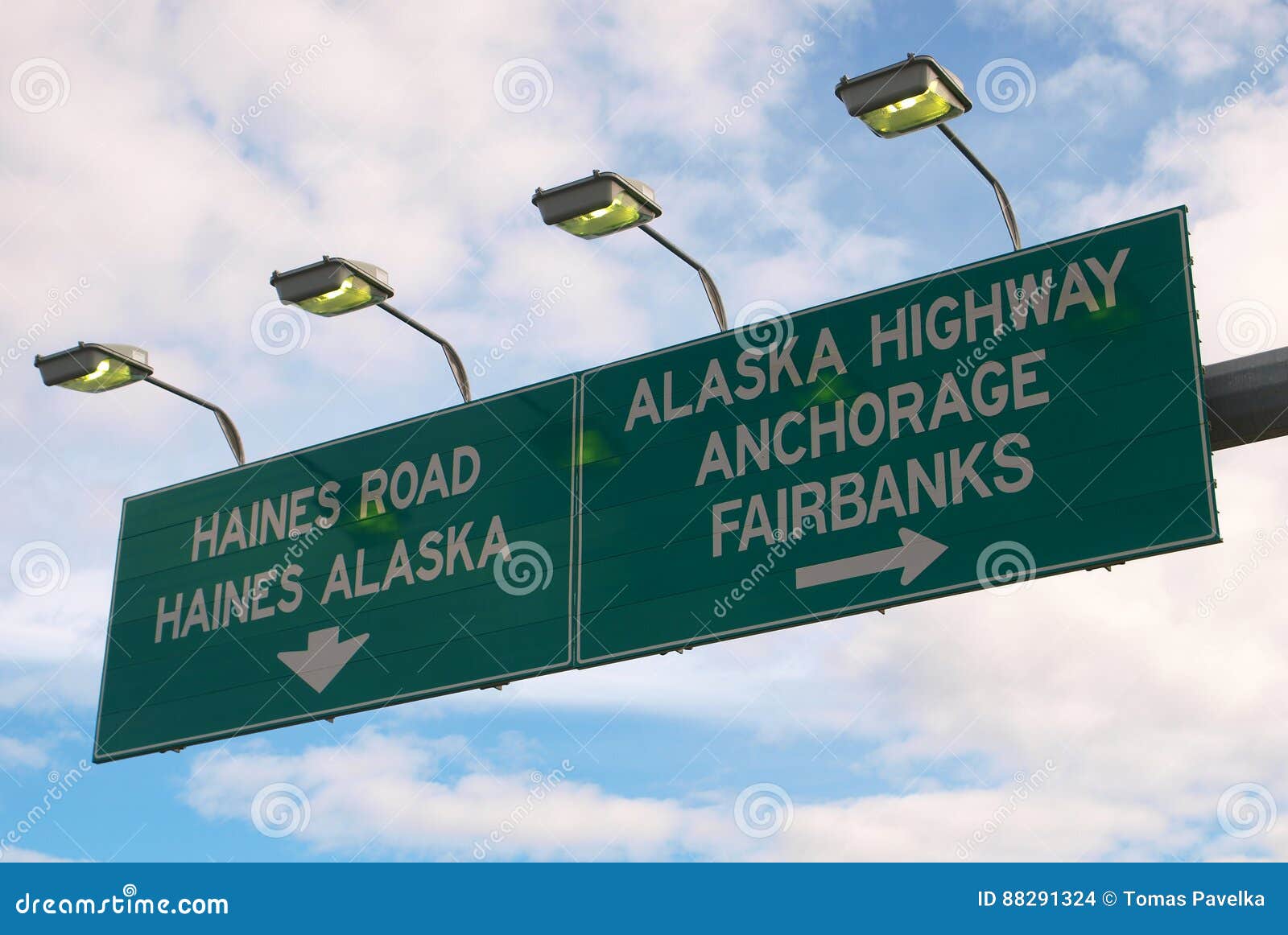 Alaska Highway Signs