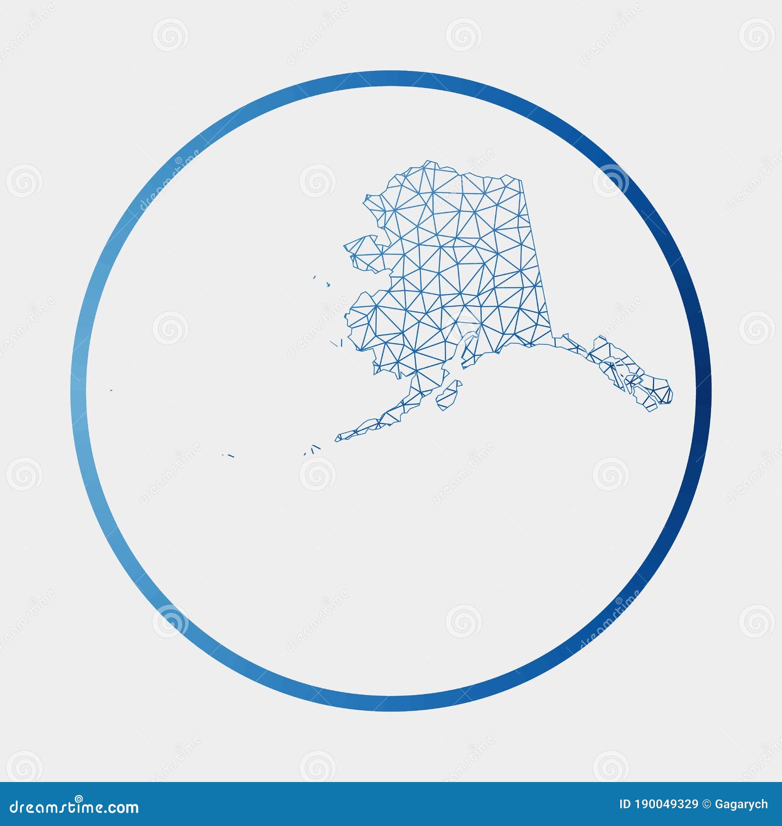 Alaska icon. stock vector. Illustration of information - 190049329