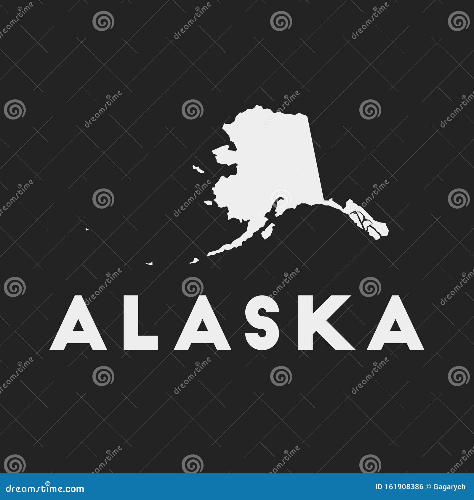 Alaska icon. stock vector. Illustration of northern - 161908386