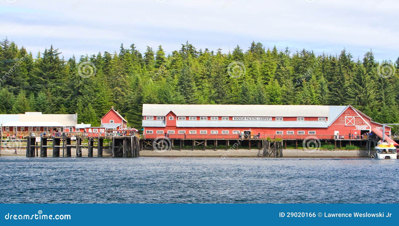 Alaska Icy Strait Point Historic Cannery Editorial Photo - Image of ...
