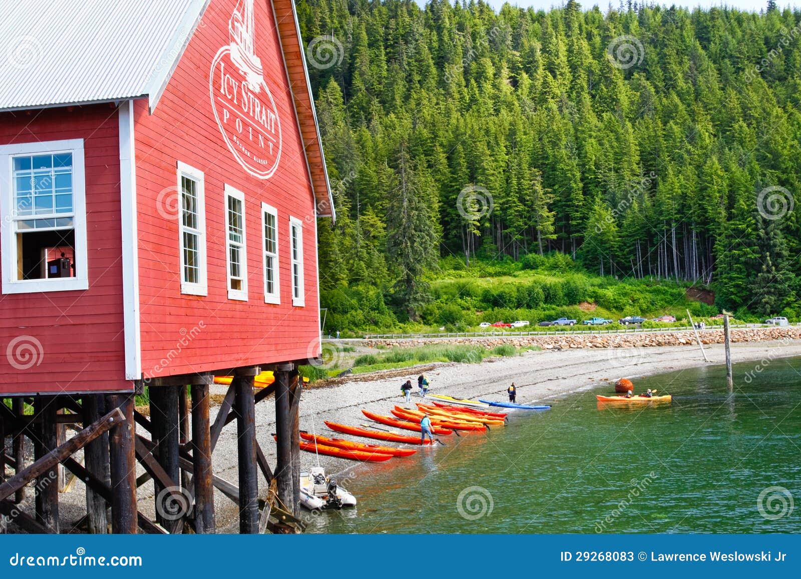 Alaska Icy Strait Point Kayak Excursion Editorial Stock Photo - Image ...