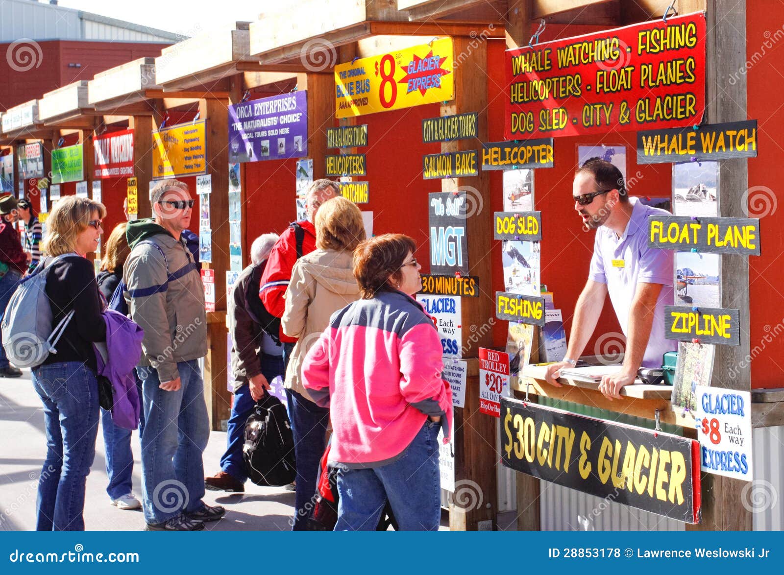 Alaska - Juneau Cruise Ship Tour Operators Editorial Stock Photo ...