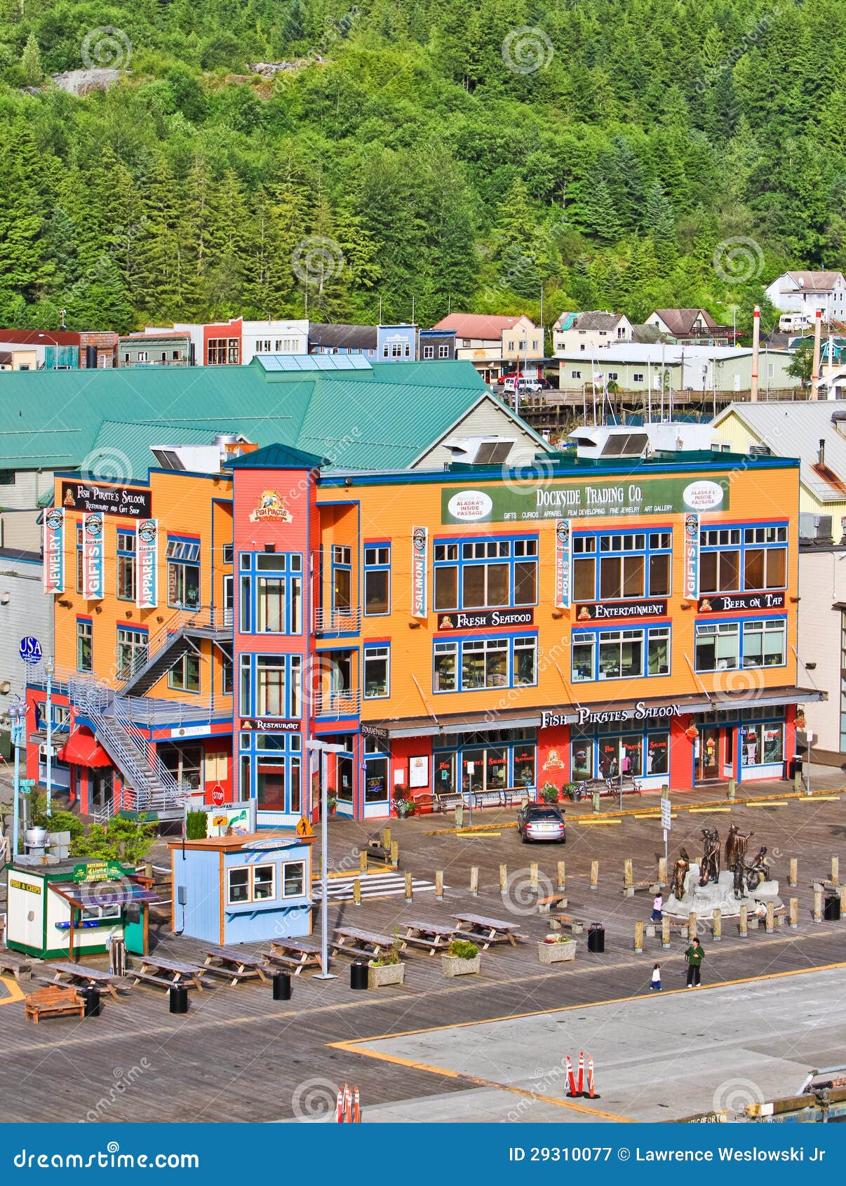 Alaska Ketchikan Shopping editorial photography. Image of historic ...