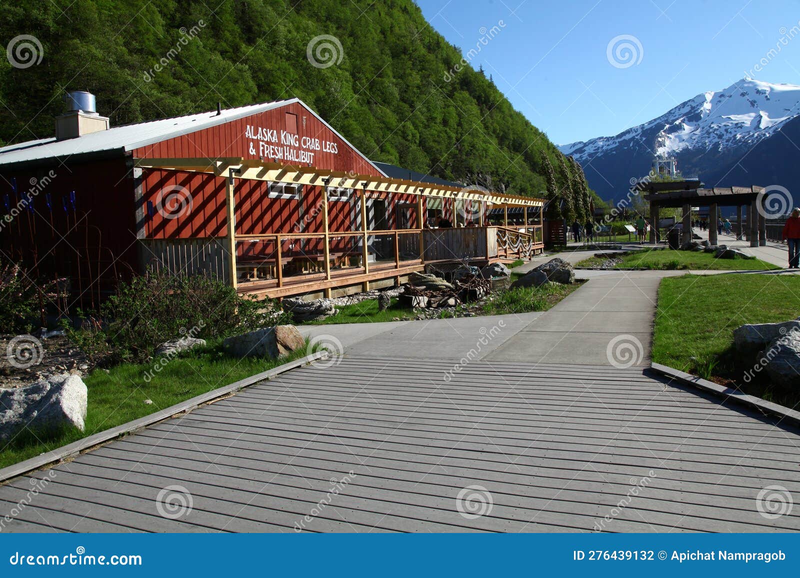 .Alaska King Crab Restaurant at the Port of Skagway, Alaska. Editorial ... .Alaska King Crab Restaurant at the Port of Skagway, Alaska. Editorial ...