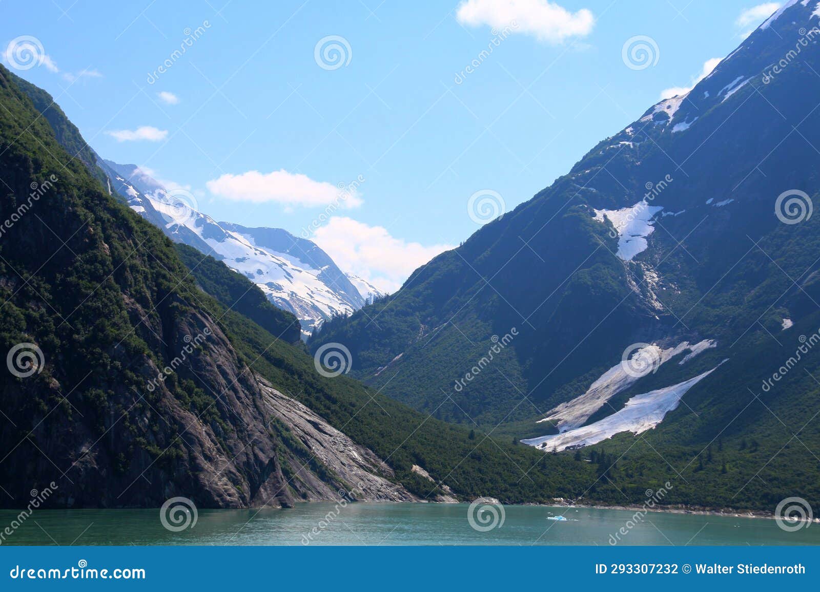 Alaska, Mountain Landscape in the Stephens Passage, Alaskan Panhandle ...