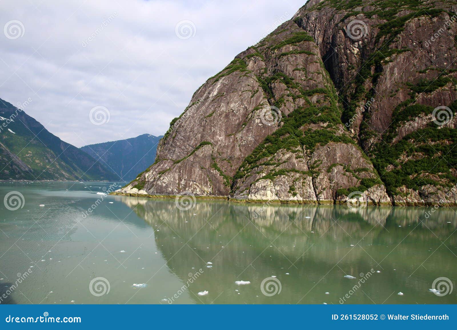 Alaska, Mountain Landscape in the Stephens Passage Stock Photo - Image ...
