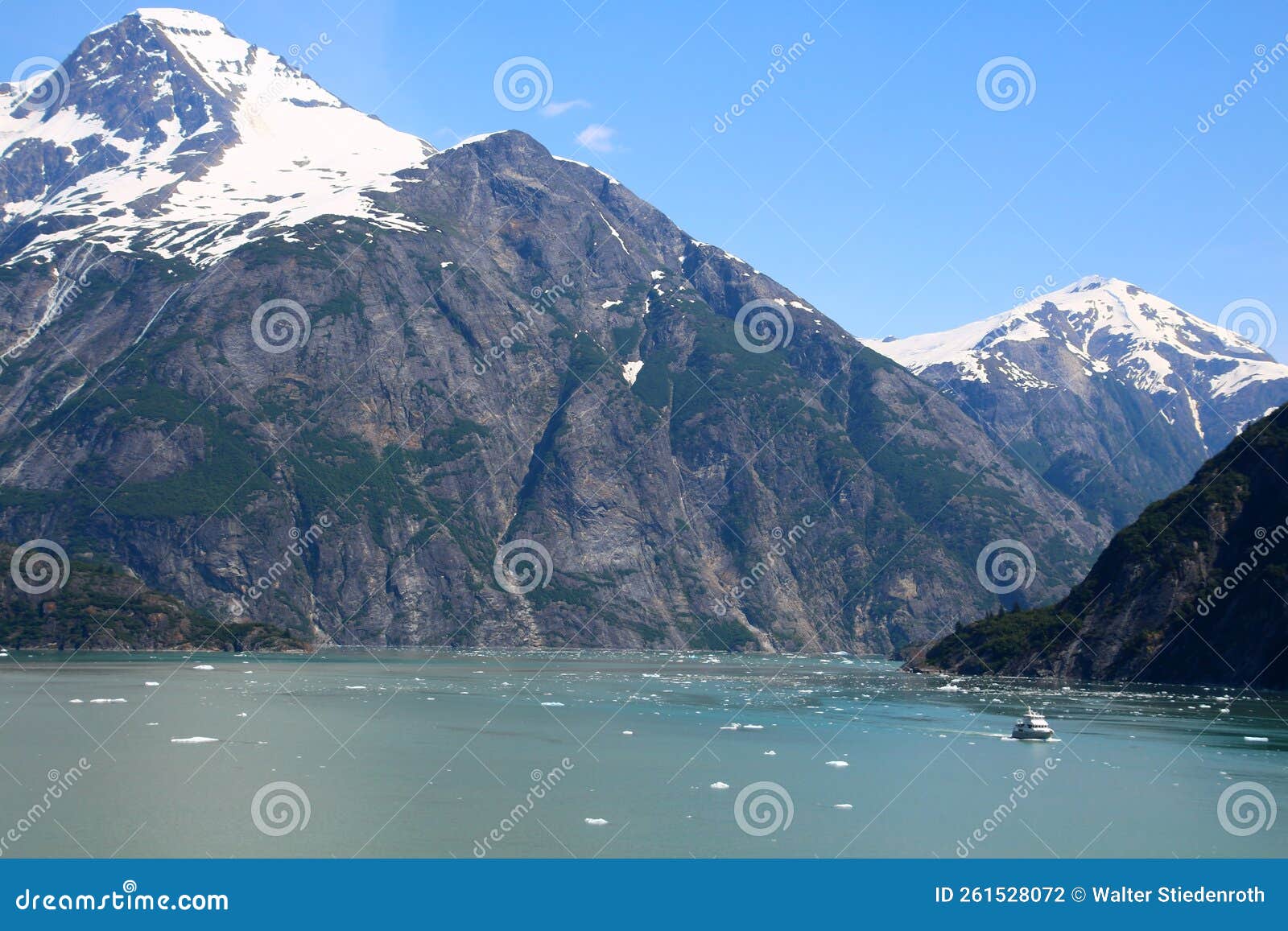 Alaska, Mountain Landscape in the Stephens Passage Stock Photo - Image ...