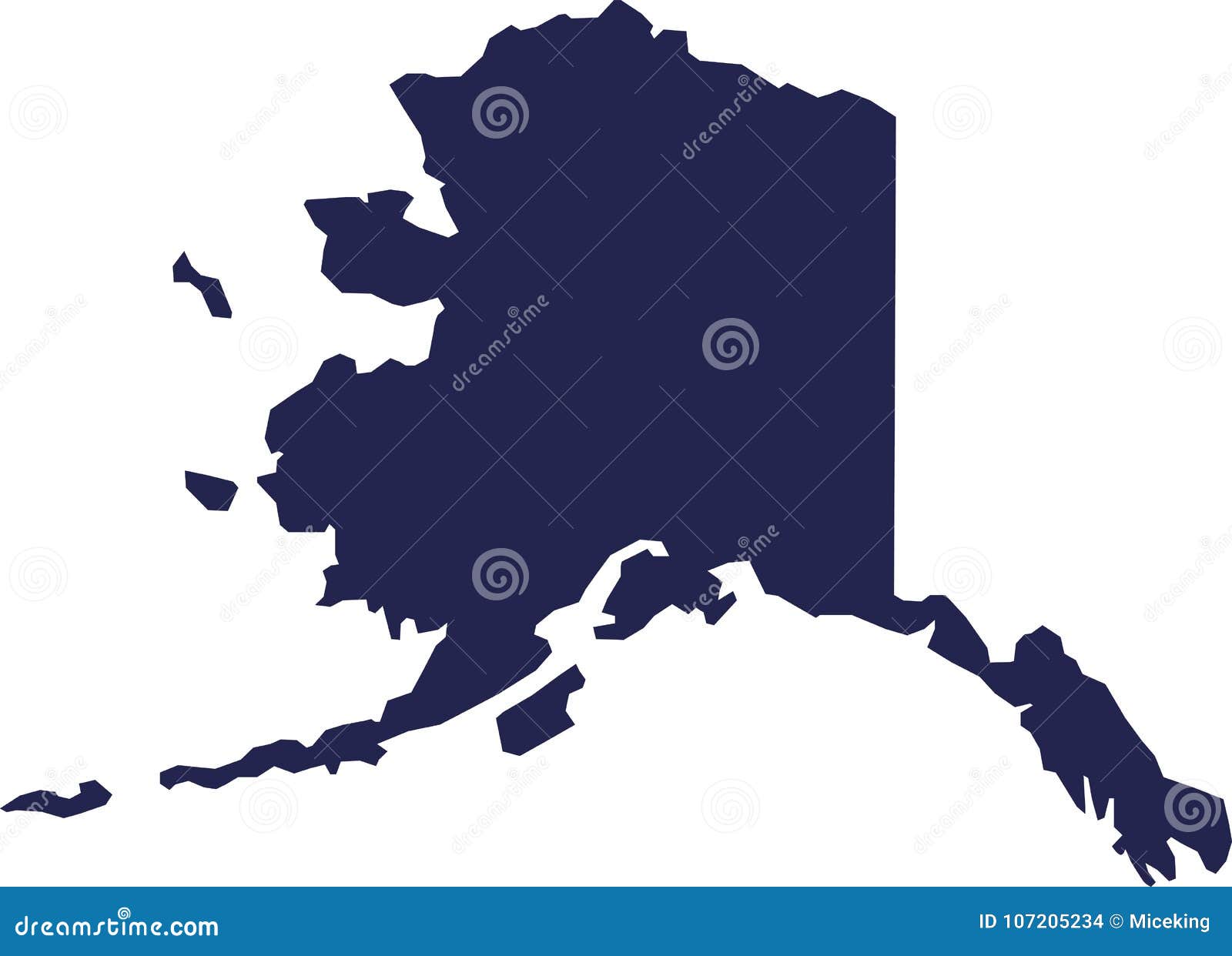 Alaska State Map Stock Illustrations – 5,136 Alaska State Map Stock ...