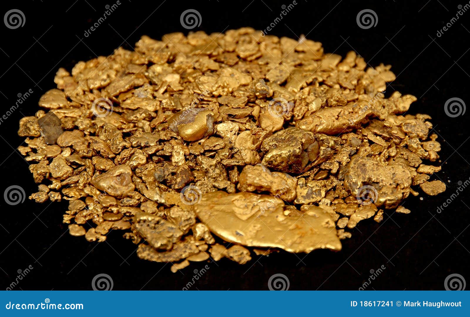 Alaskan Gold stock image. Image of nuggets, black, shekel - 18617241