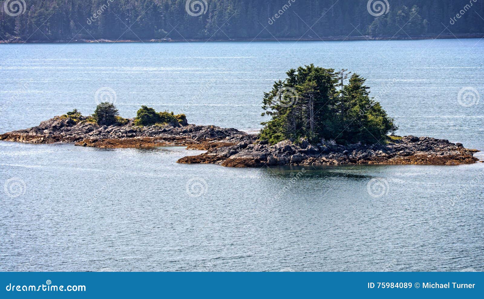 Alaskan Island editorial stock image. Image of remote - 75984089