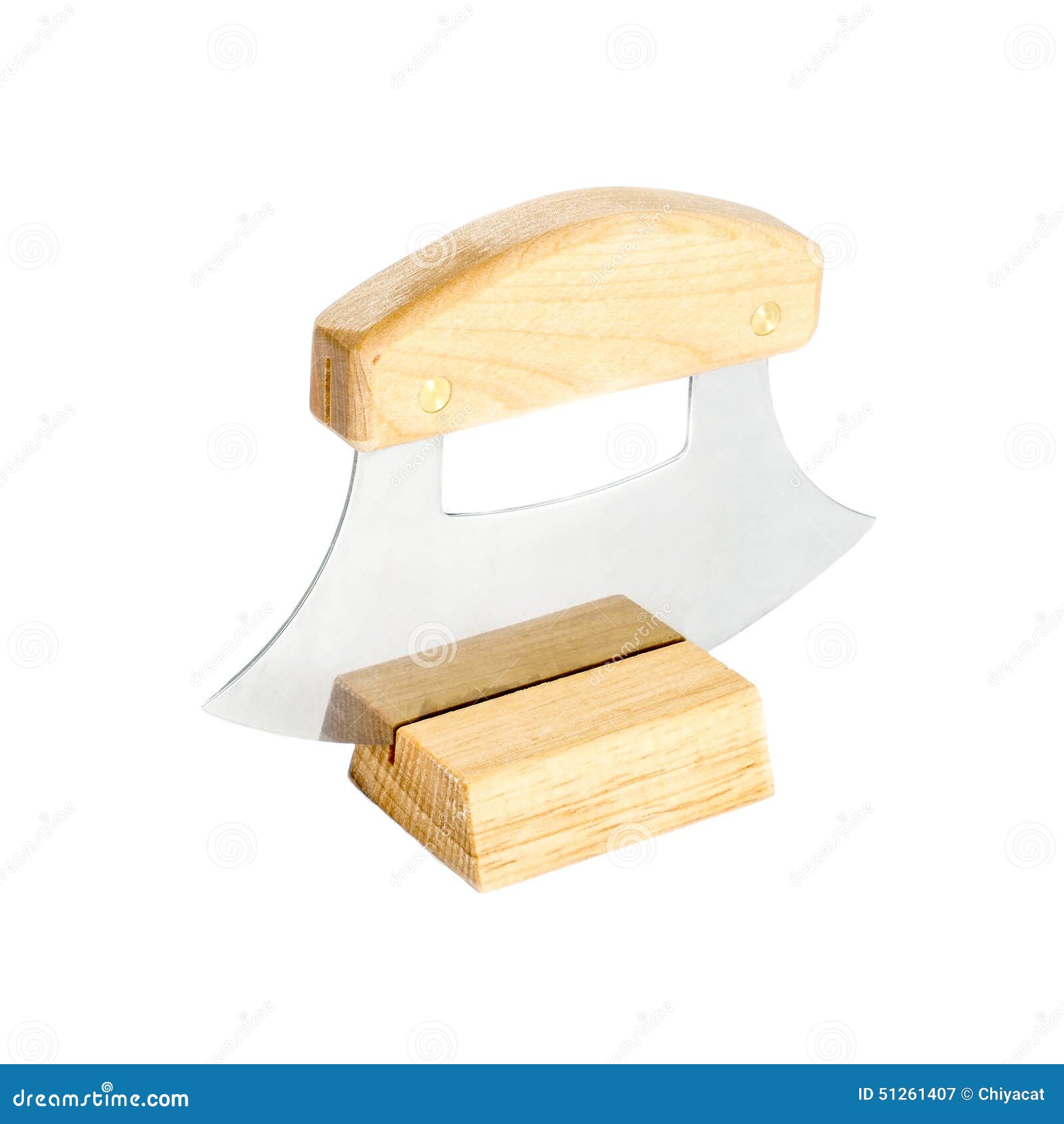 Alaskan Ulu Isolated on White Stock Image - Image of processing ...